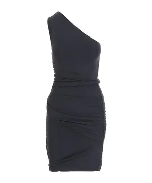 PATOU Asymmetrical One-shoulder Dress With Logo Detail