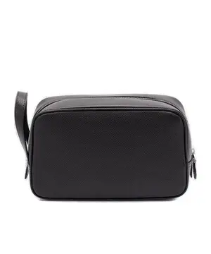Dolce & Gabbana Dolce Gabbana Logo Plaque Zipped Beauty Case