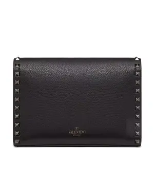 Valentino Garavani Rockstud Shoulder Bag - Black