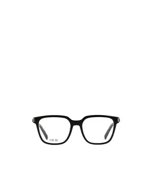 Dior Square Frame Eyeglasses - Black