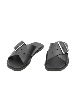 Loewe Petal Belt Flat Sandal In Vegetable-tanned Calfskin
