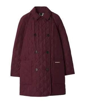 Burberry Quilted Double-breasted Coat