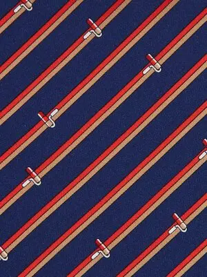 FERRAGAMO Striped Neck Tie