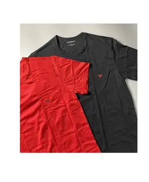 EA7 Logo Details Two T-shirts