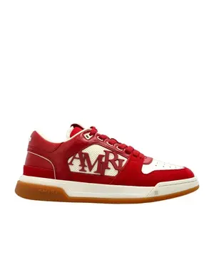 Amiri Lace-up Logo Sneakers - Red