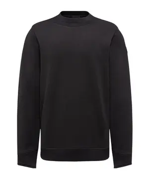 Moncler Logo Patch Cotton Sweatshirt
