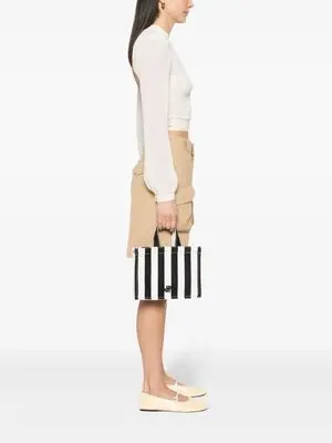 PATOU Striped Everyday Tote Bag