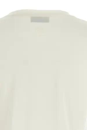 Magda Butrym Lace-trim Crewneck T-shirt