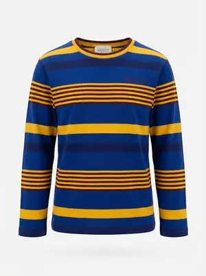 Gucci Striped Long Sleeve T-shirt