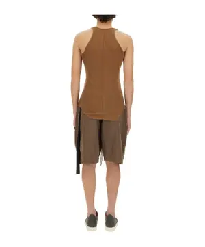 Rick Owens Sleeveless Tank Top - Brown