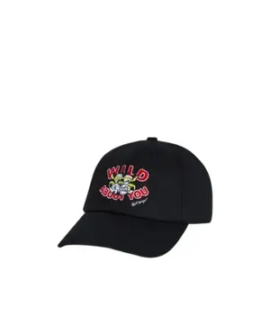 Kenzo Wild Tiger Embroidered Baseball Cap - Black