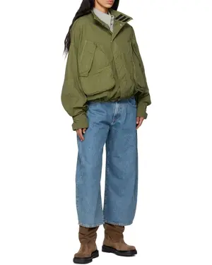 Attico The New Robin Passeggiata Combat Boots - Green