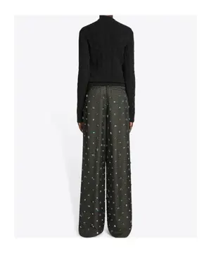 Dries Van Noten Mock Neck Knitted Jumper