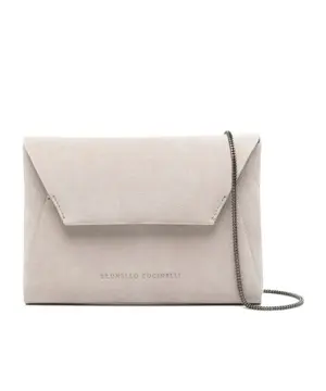 Brunello Cucinelli Chain-strap Mini Bag - Nude