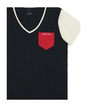 Emporio Armani Stitched Detail T-shirt
