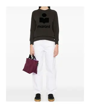 Isabel Marant Étoile Millyny Crewneck Sweatshirt - Black