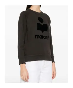 Isabel Marant Étoile Millyny Crewneck Sweatshirt - Black
