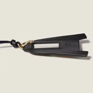 Miu Miu Logo Label Key Ring - Multicolor