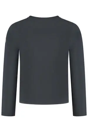 Moncler Long-sleeved T-shirt With Flower Appliqu