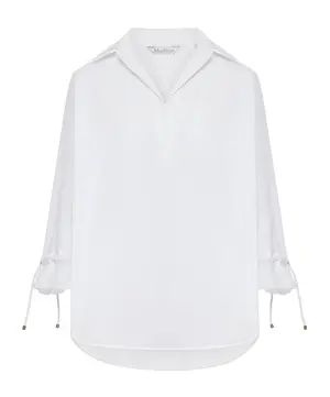 Max Mara Long-sleeved Drawstring Top - No