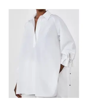 Max Mara Long-sleeved Drawstring Top - No