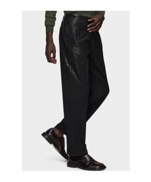 MAISON MARGIELA Foiled Wide-leg Trousers