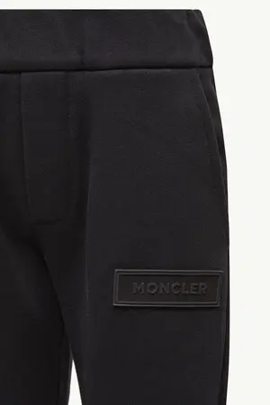 Moncler Cotton Sweatpants With Graphic Details