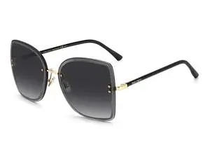 JIMMY CHOO Oversized D-frame Sunglasses With Logo Embellishment