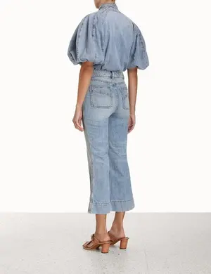 Zimmermann High-rise Wide Leg Jeans