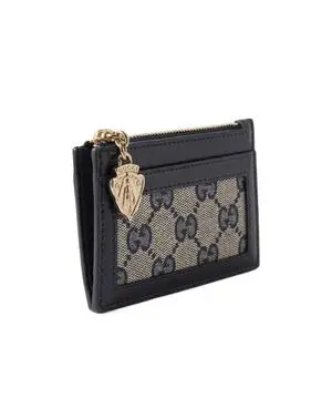 Gucci Luce Zipper Wallet - Black