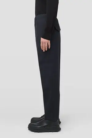 JIL SANDER Elastic Waist Tapered Leg Trousers