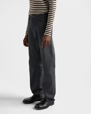 Prada Regular Raw Denim Jeans