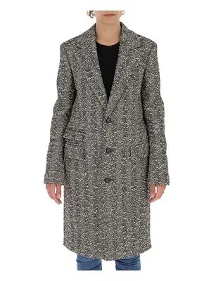 Bottega Veneta Single Breasted Buttoned Coat