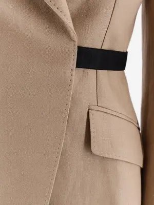 Max Mara Fionda Tailored Blazer - Camel