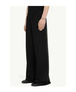 MAISON MARGIELA Wide Leg Jersey Trousers