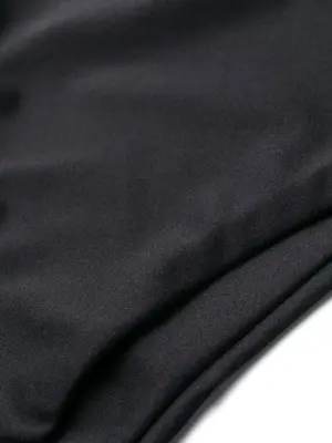 Off-White Logo Embroidered One-shoulder Bikini