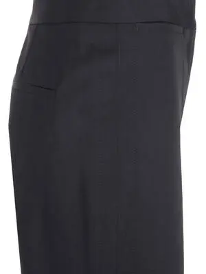 Stella McCartney High Waist Flared Trousers - Black