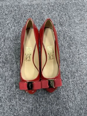 FERRAGAMO High Heel Pumps With Bow Detail