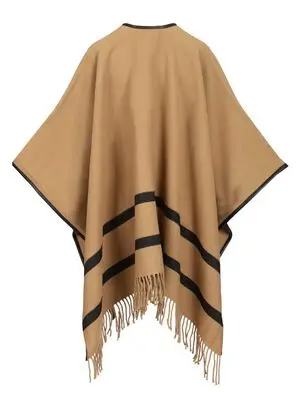 Max Mara Fringe Stripes Scarf