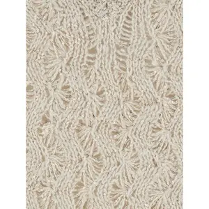 Brunello Cucinelli V-neck Cable Knit Vest - Nude