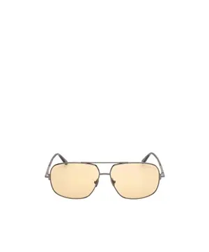 TOM FORD Pilot Frame Sunglasses - Nude