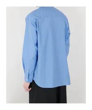 Comme Des Garçons Long Sleeve Shirt - Blue