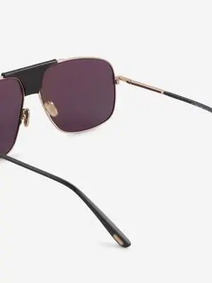 TOM FORD Pilot Frame Sunglasses - Black