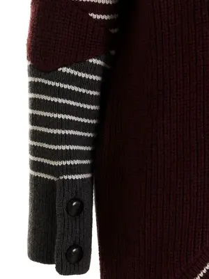Stella McCartney Crewneck Buttoned Coat