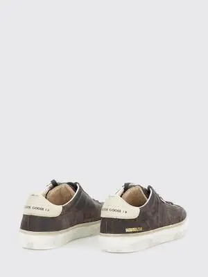 GOLDEN GOOSE Soul Star Lace-up Sneakers - Black
