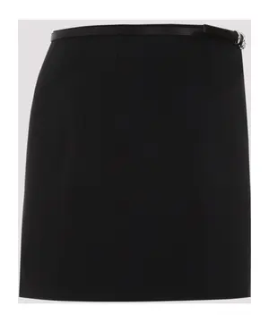 Givenchy Belted Wrap Skirt