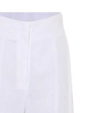 TWINSET Lace Cropped Trousers - No