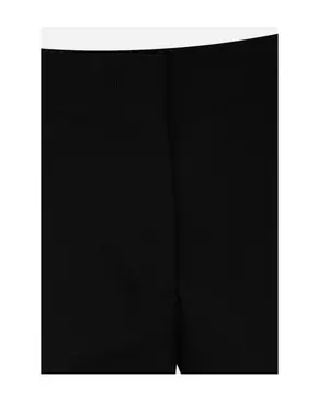 JIL SANDER Cropped Tailored Trousers - Black