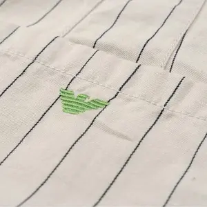 Emporio Armani Striped High-waisted Shorts