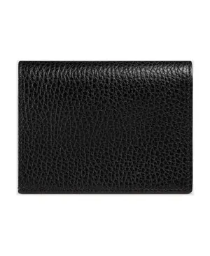 Gucci Logo Plaque Bifold Wallet - Black